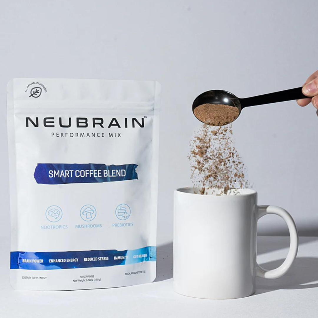 30 Servings Smart Coffee, NEUBRAIN Mushroom Coffee